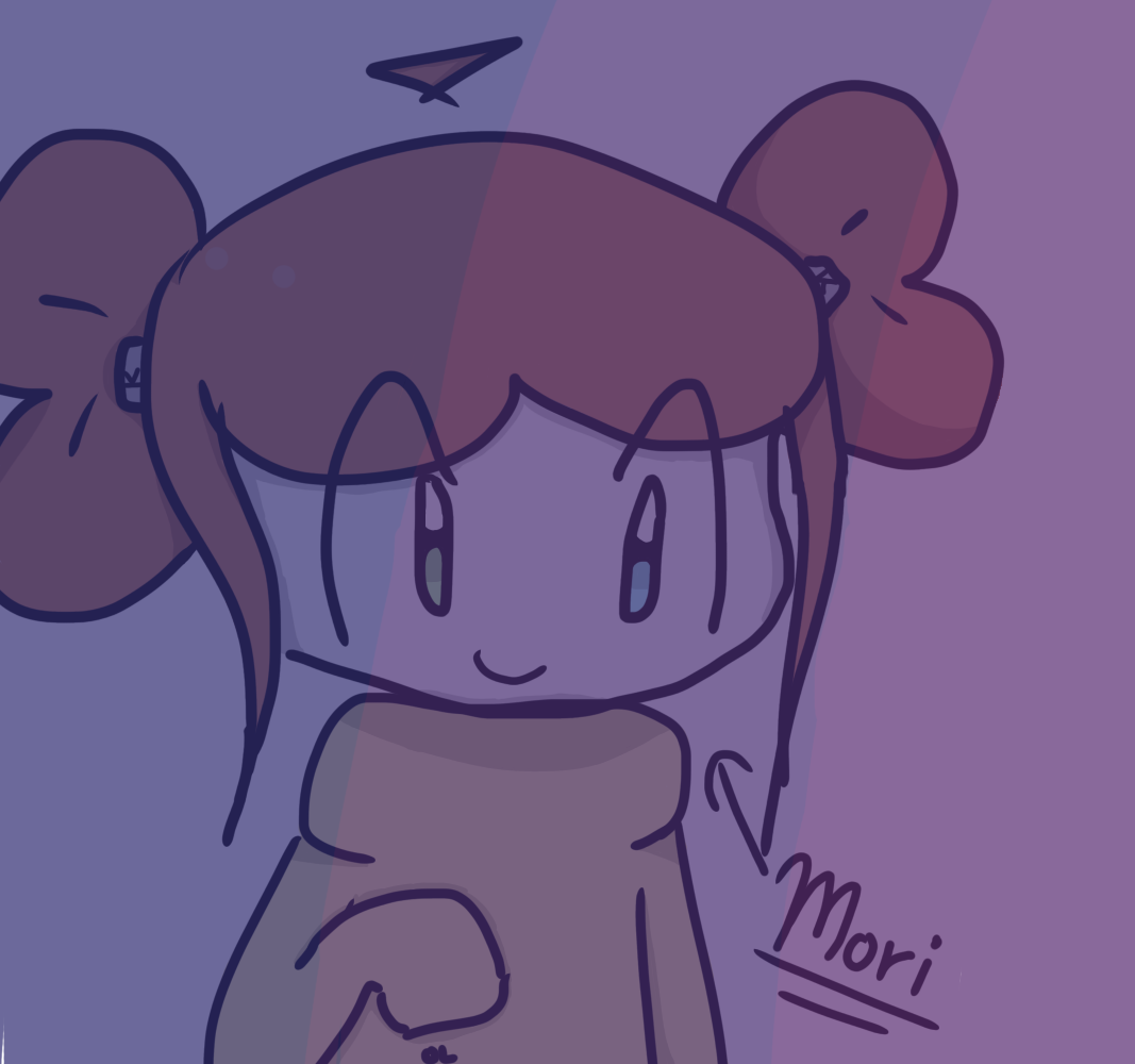 Mori is very happy - ibisPaint