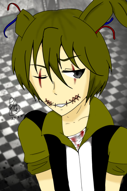 FNAF 3 - Springtrap Speedpaint - ibisPaint