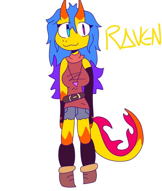 Raven - ibisPaint