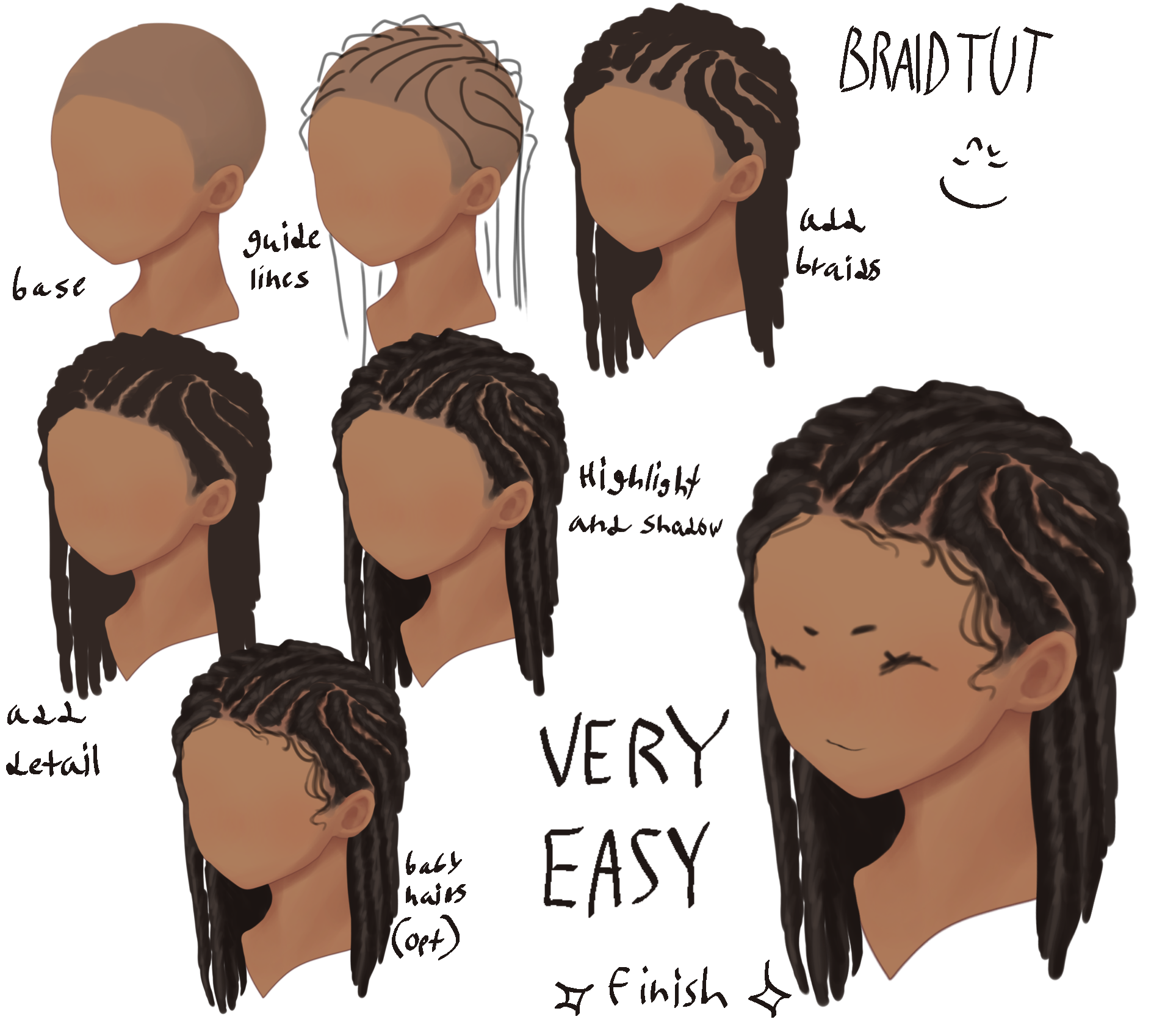 Hair tut 2 - ibisPaint