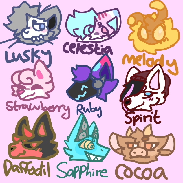 Furries 💜 - ibisPaint