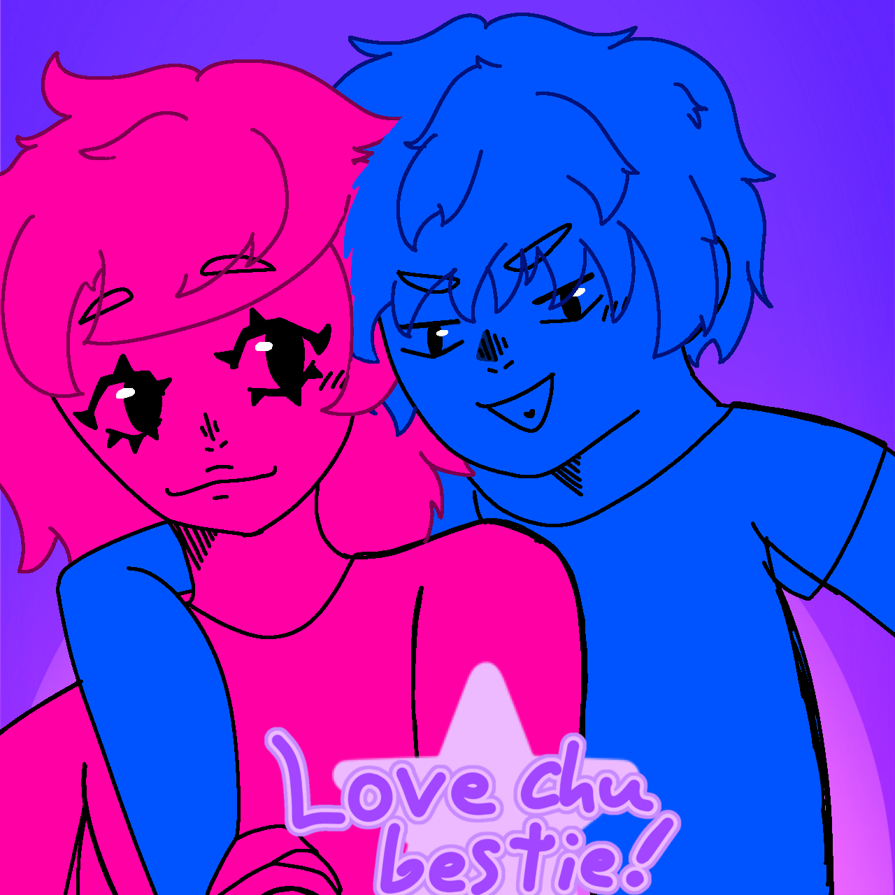 Me and my bestie! - ibisPaint