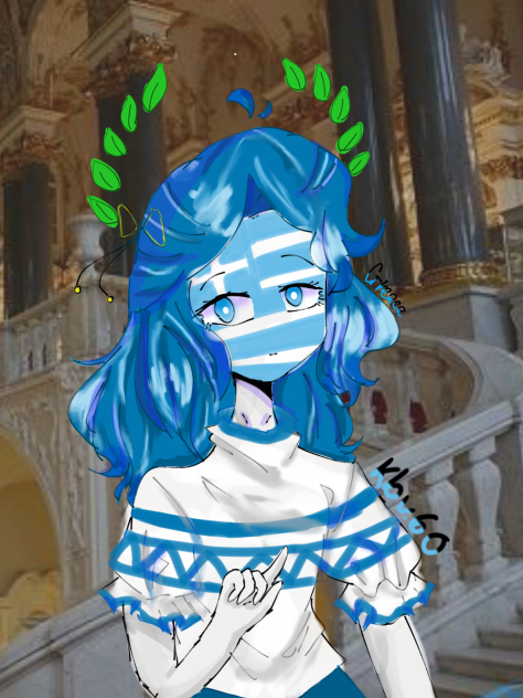 Countryhumans Greece - ibisPaint