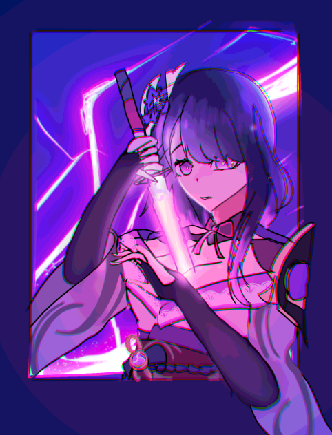 raiden shogun - ibisPaint