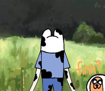 Corrupted Finn and Jake - ibisPaint