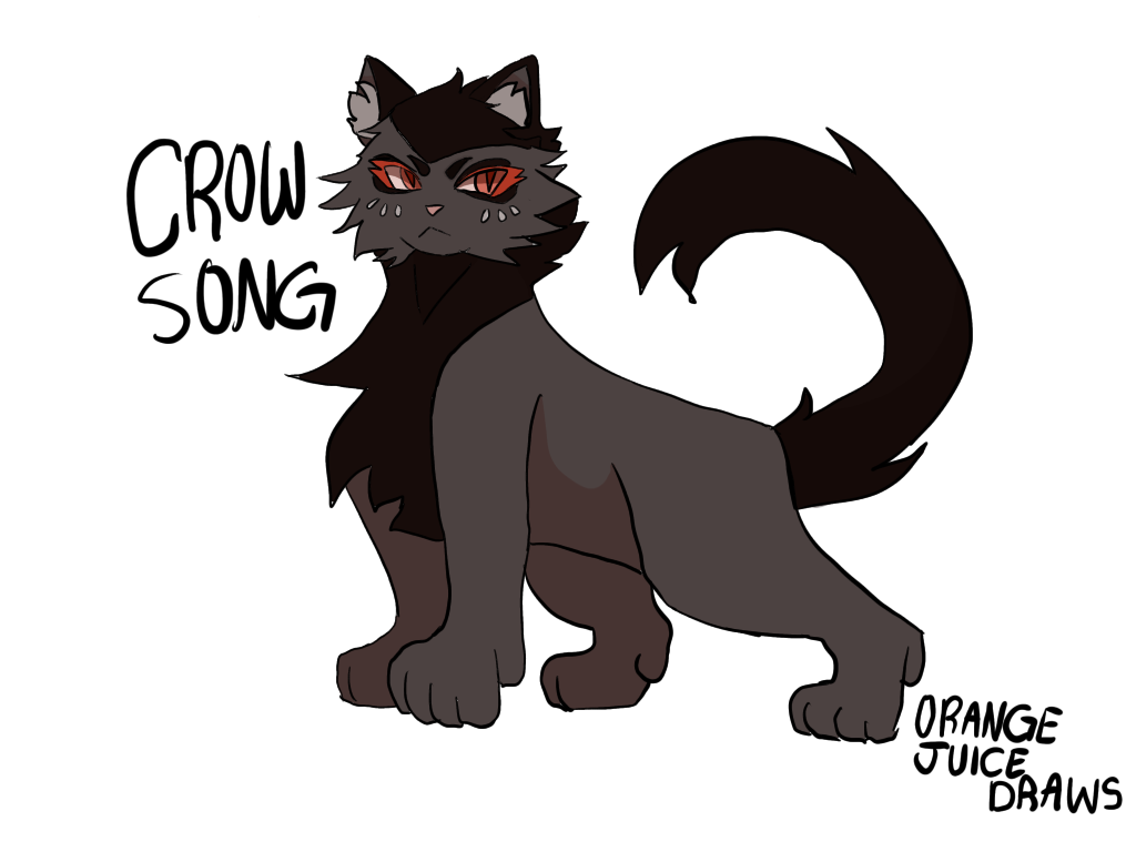 A drawing of CrowSong -for louixie- - ibisPaint
