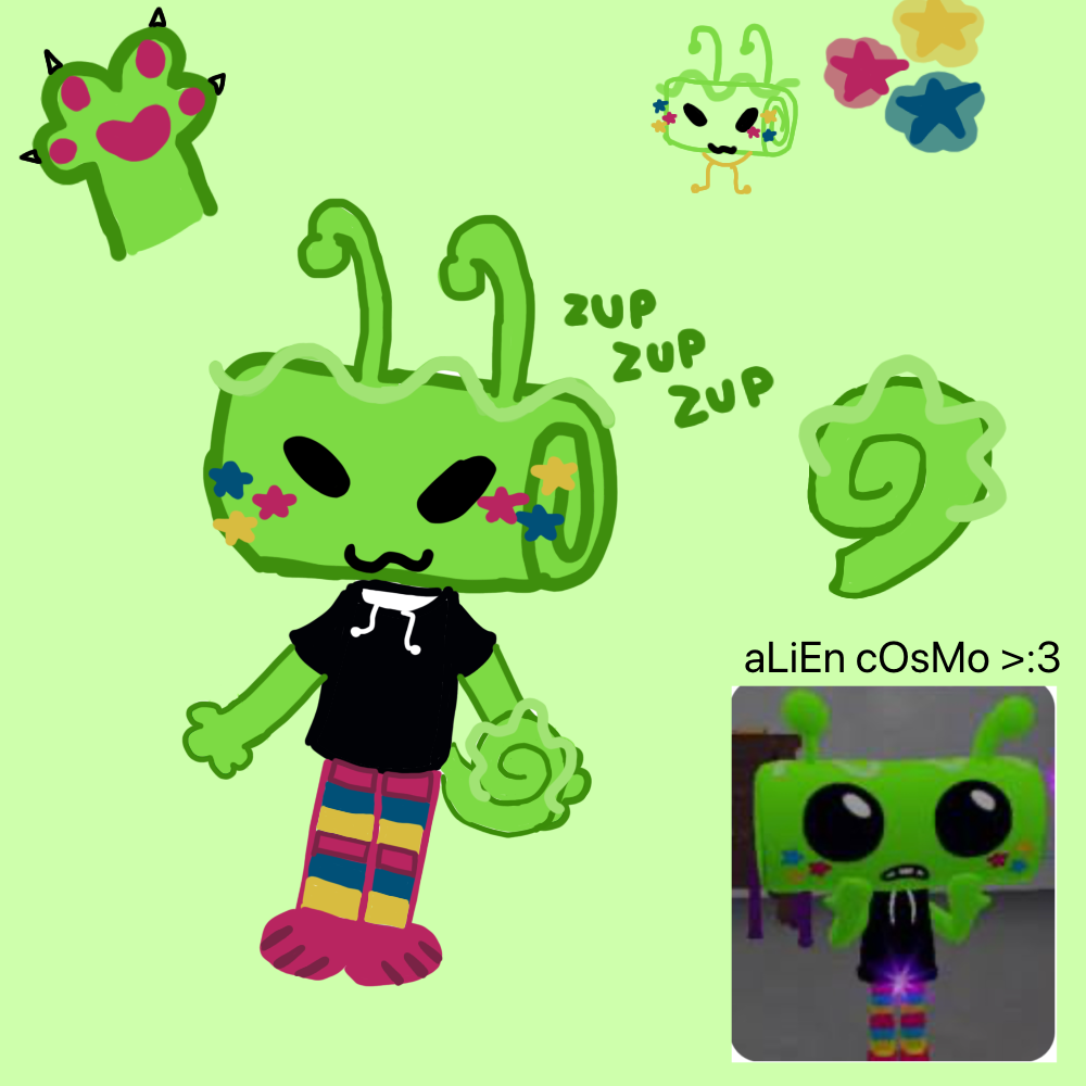 Alien Cosmo!! - ibisPaint