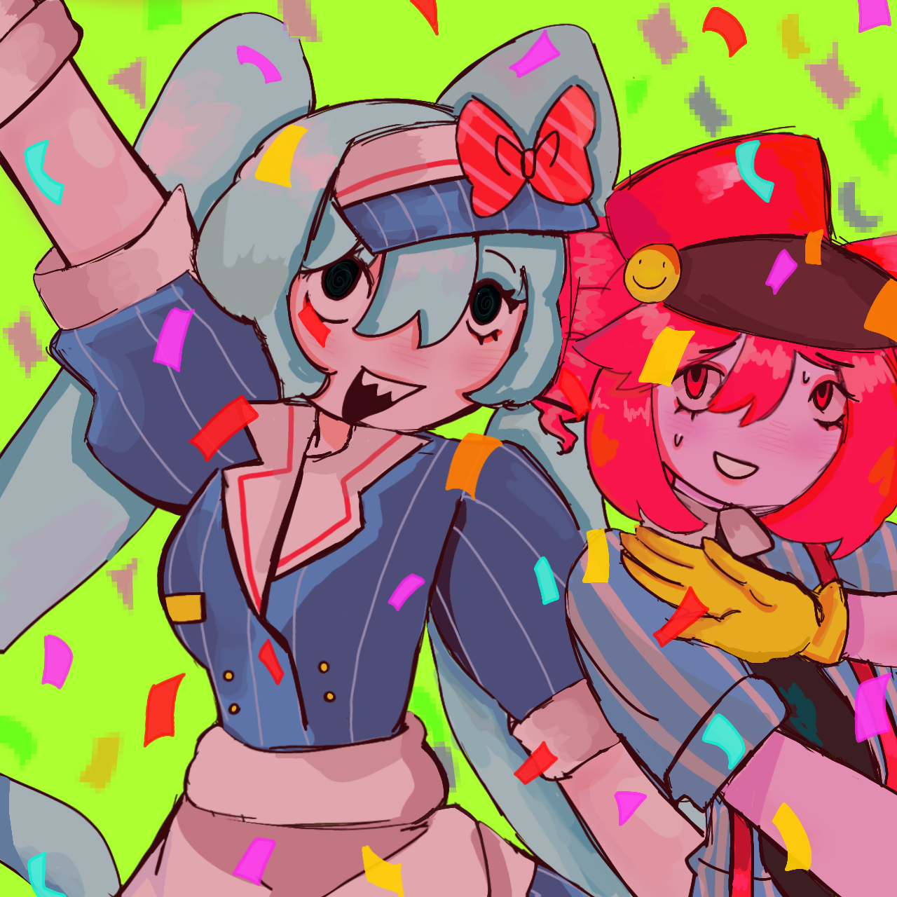 Teto and Miku - ibisPaint