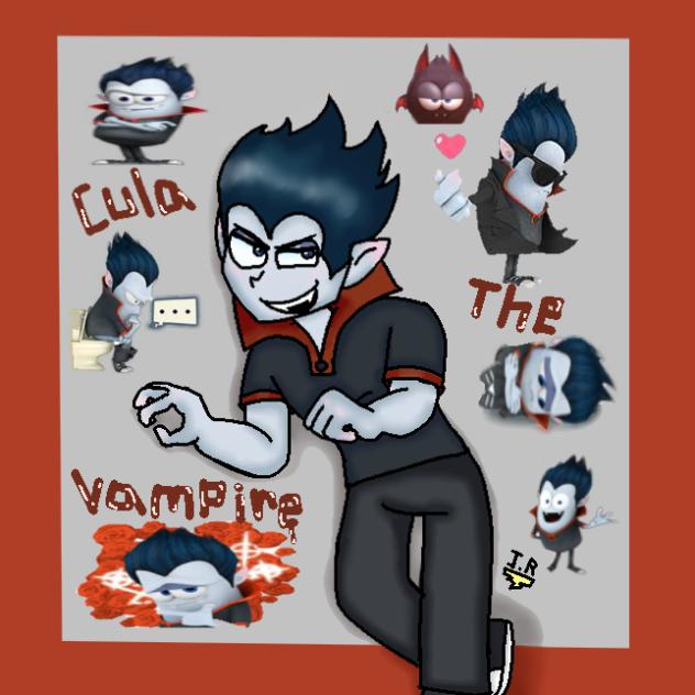 Cula the vampire [Spookiz] - ibisPaint
