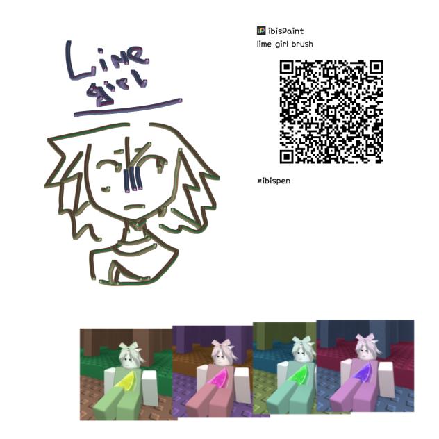 lime girl - ibisPaint