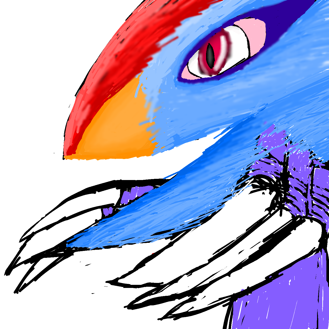 Strange Creature Mr. Red Hair 奇特生物 紅髮先生 - ibisPaint