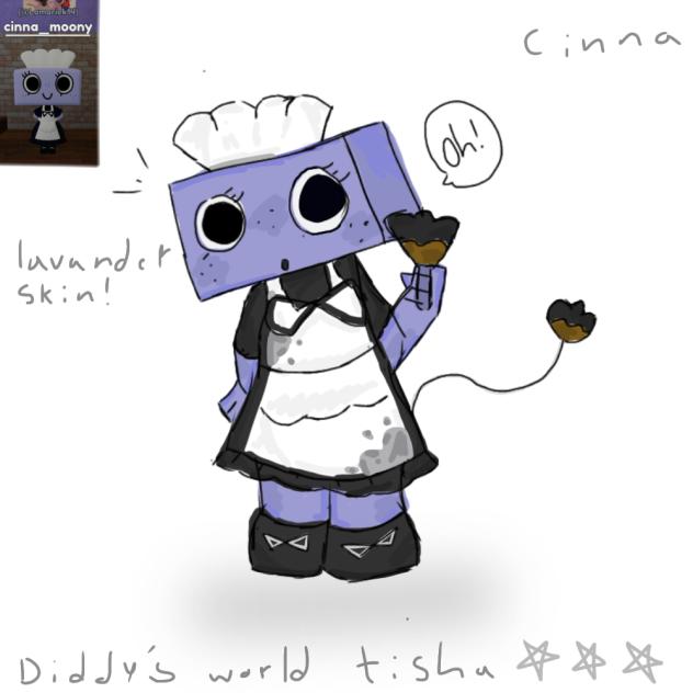 tisha!♡♡♡♡(lavander skin) - ibisPaint