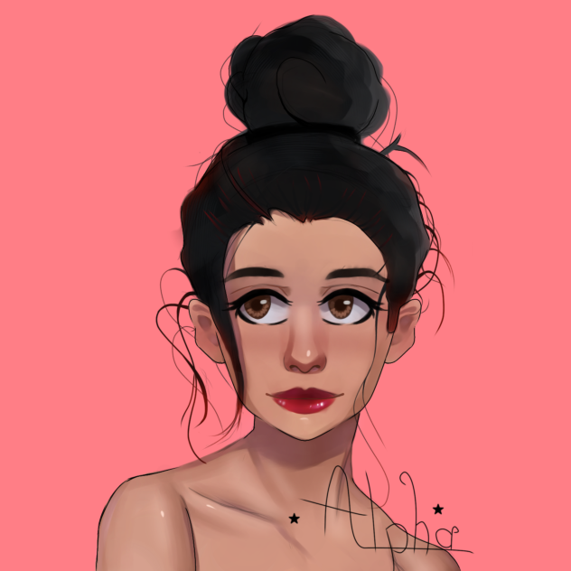 semi realistic practice - ibisPaint