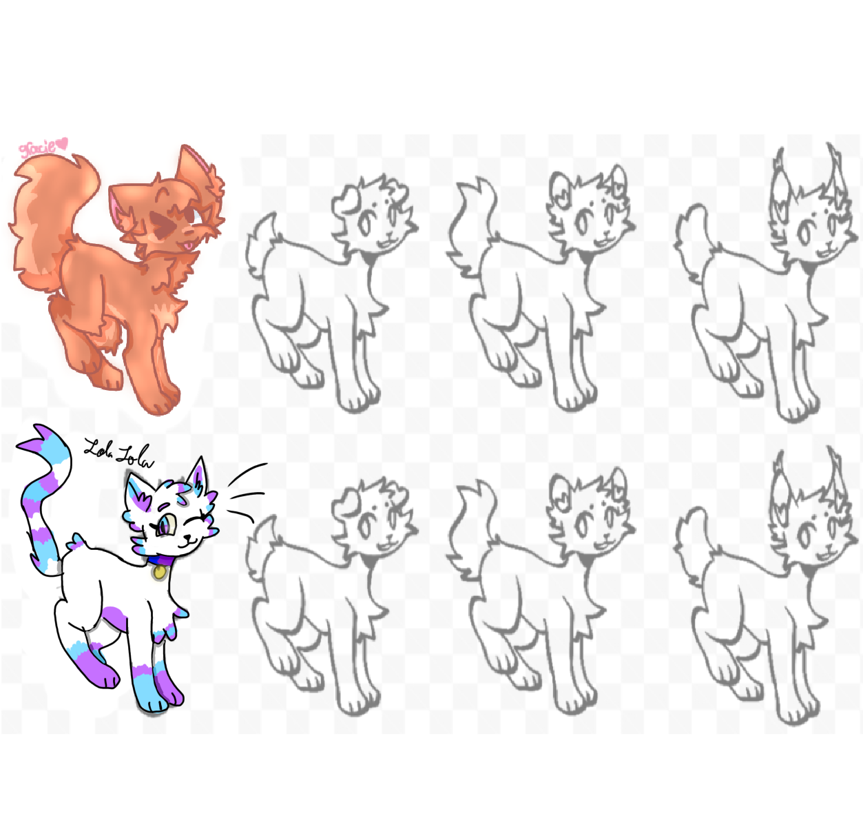 Fake colab pet 🐱 - ibisPaint