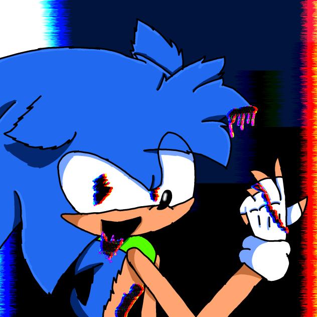Sonic got corrupted - ibisPaint