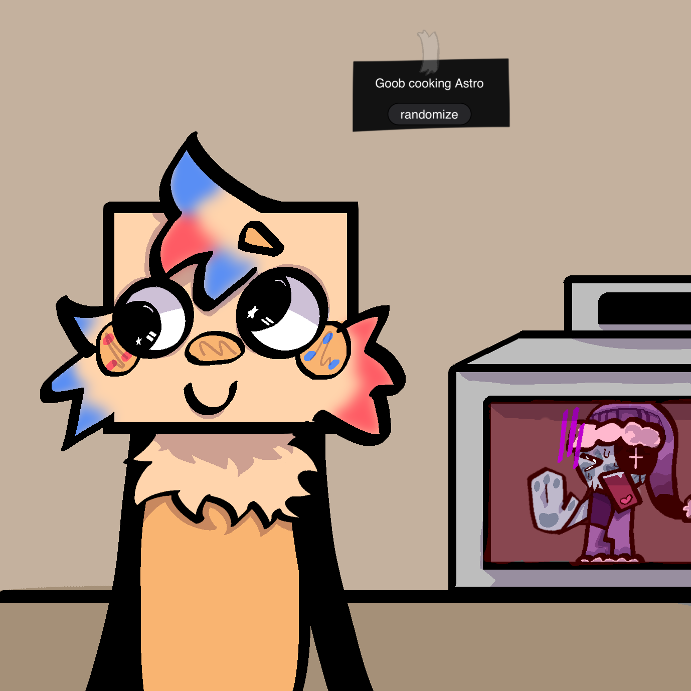 Goob cooking Astro - ibisPaint