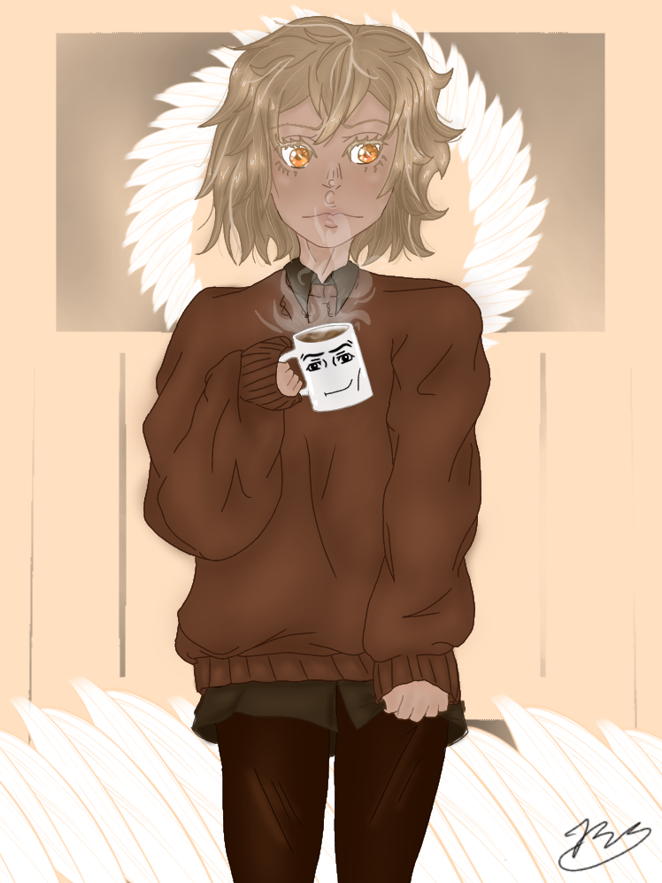 Coffee or Hot Cocoa ☕🧐 - ibisPaint