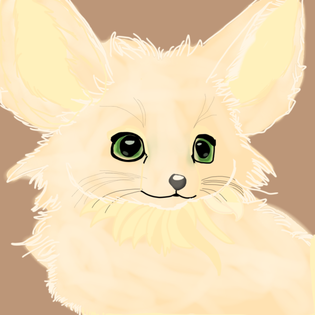 Fennec fox ( made from a fennec fox pic) - ibisPaint