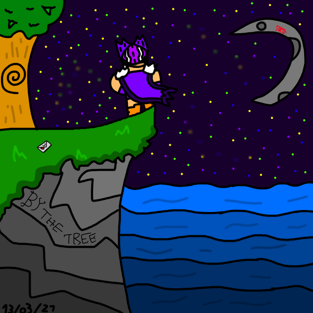 By The Tree - ibisPaint