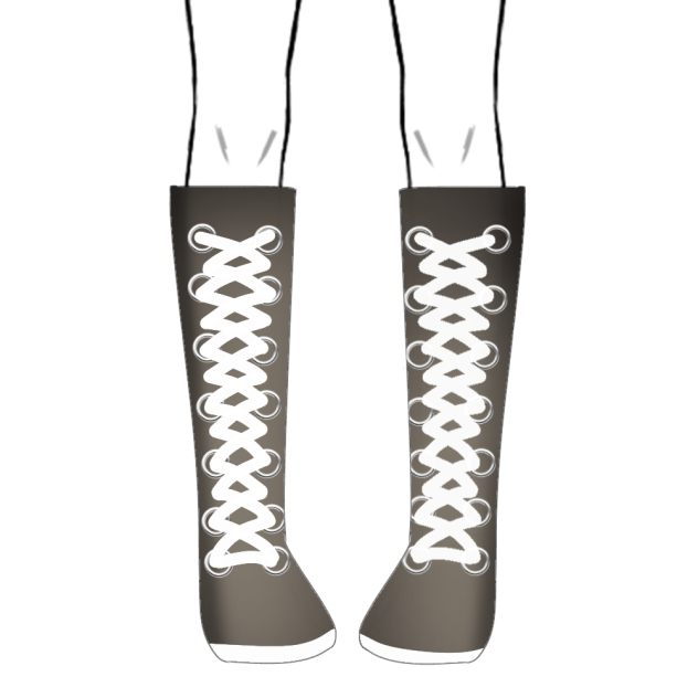 Black boots (Female) - ibisPaint