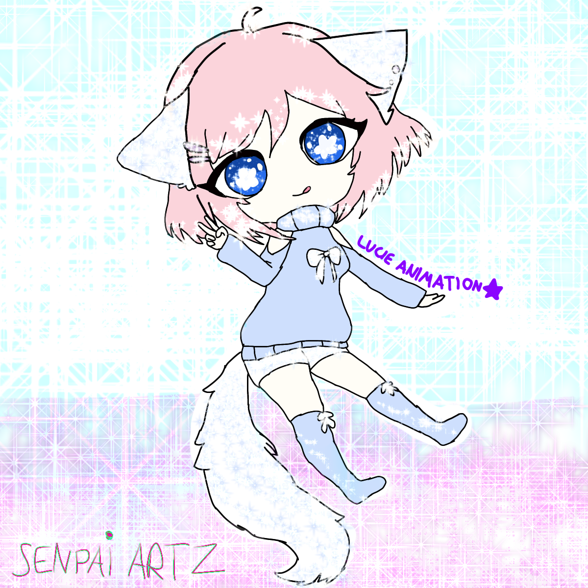 Senpai artz gacha life ️🌈🌟 - ibisPaint