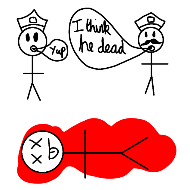 I was given the prompt dead body - ibisPaint