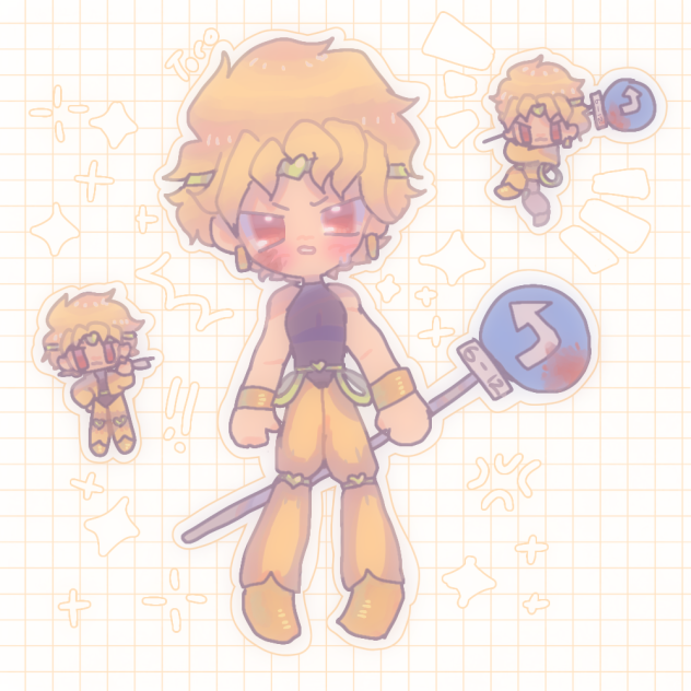 Blood warning! DIO★ - ibisPaint