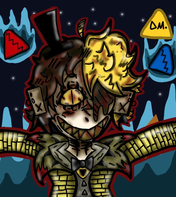 Bill Cipher human version! - ibisPaint