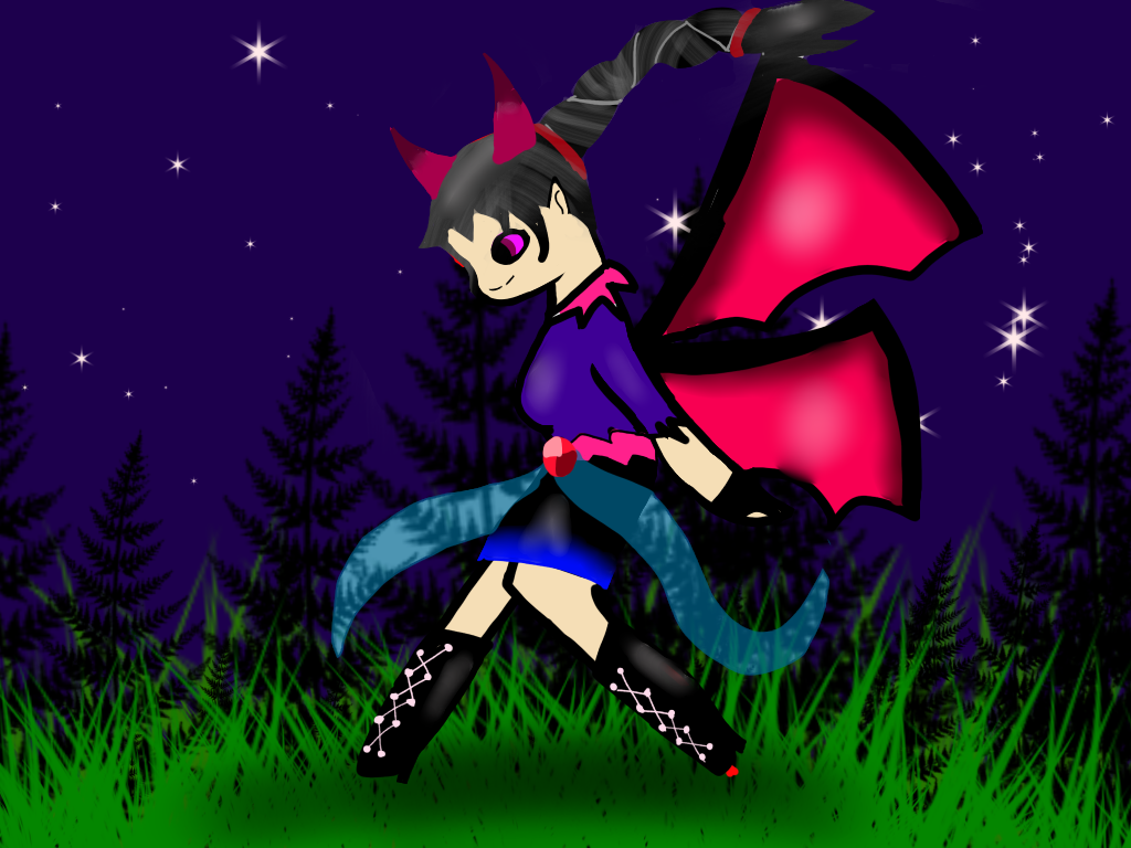 dark-fairy. ( speedpaint ) - ibisPaint