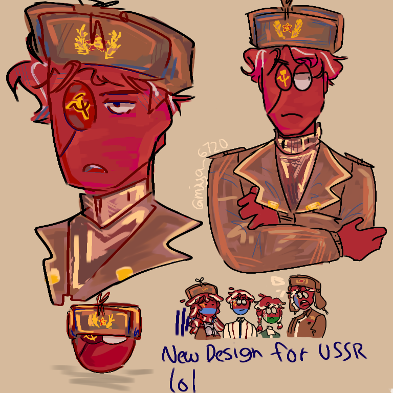 my new design for USSR. - ibisPaint