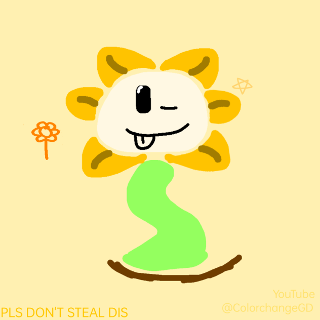 Flowey the flower! - ibisPaint
