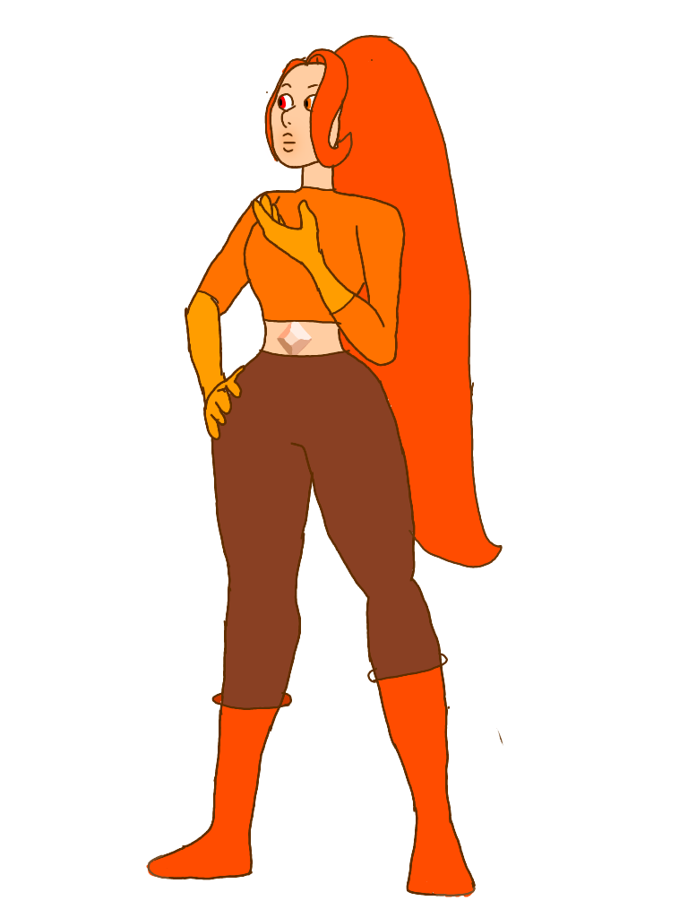 diamante naranjas - ibisPaint