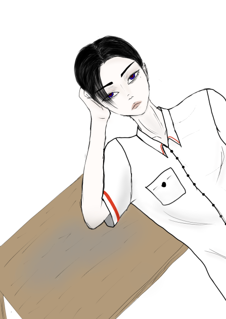 schoolboy with a secret - ibisPaint