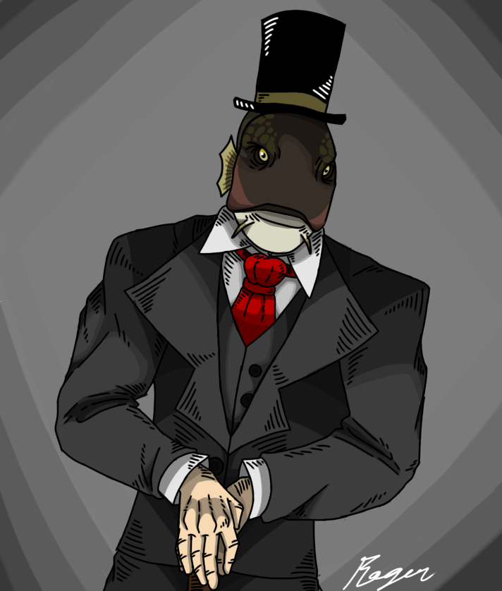 SCP-527 MR FISH - ibisPaint