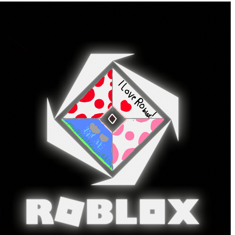 Drawing a custom Roblox logo! - ibisPaint