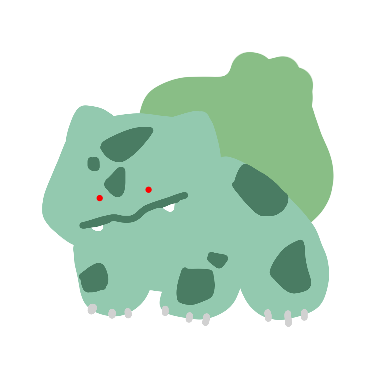 001 bulbasaur - ibisPaint
