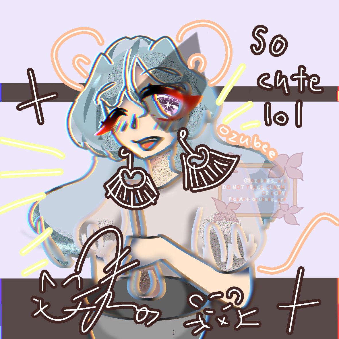 POV at Photo Booth with Cinderella 📸🎀🩵 - ibisPaint