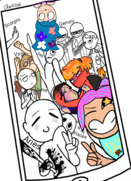 Group photo collab - ibisPaint