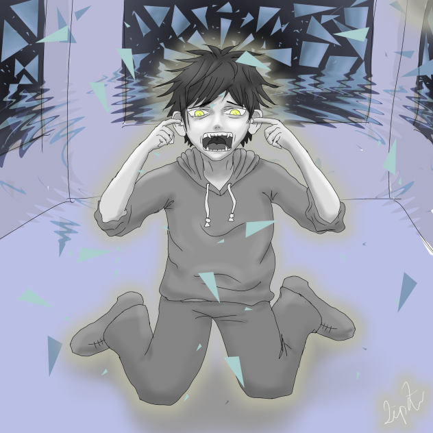 scream 泣く。 - ibisPaint