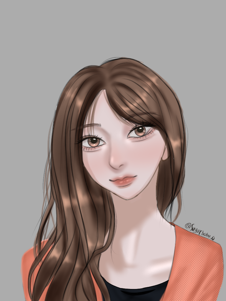 beautiful girl - ibisPaint