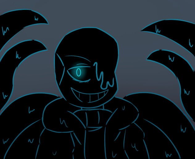 Nightmare sans - ibisPaint