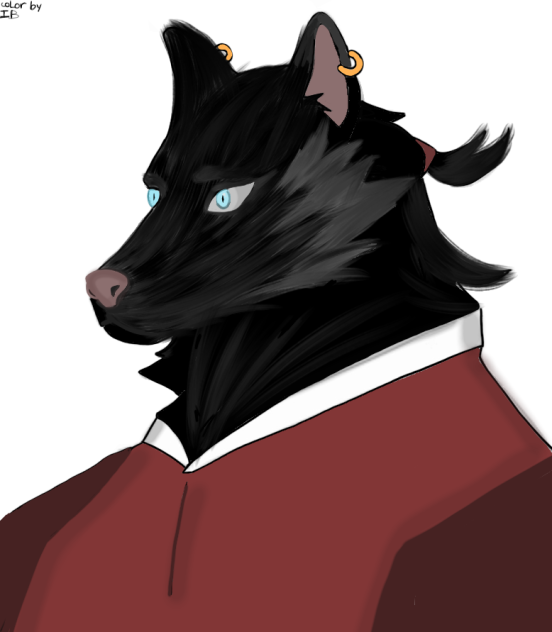 gentleman wolf - ibisPaint