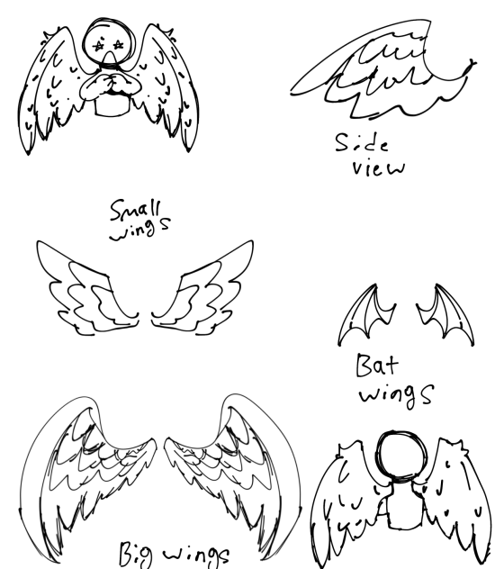 Wing practice (Redraw) - ibisPaint