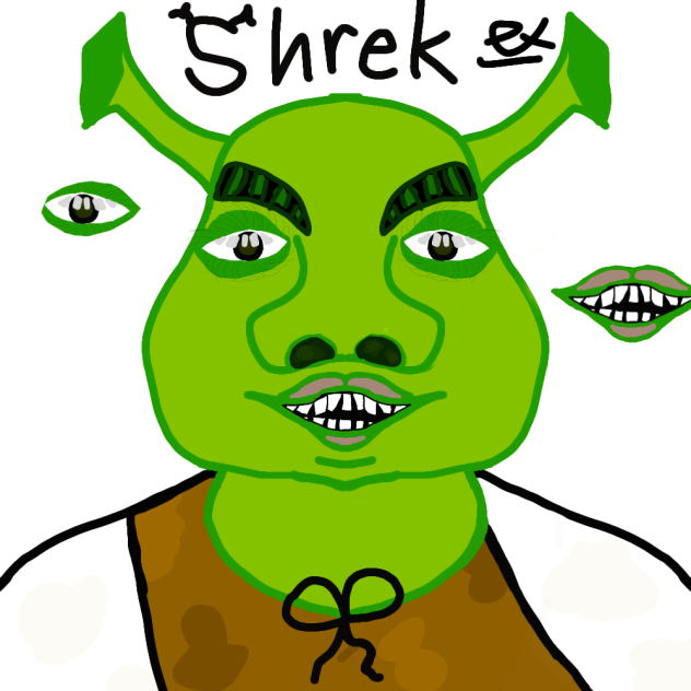 Shrek. - ibisPaint