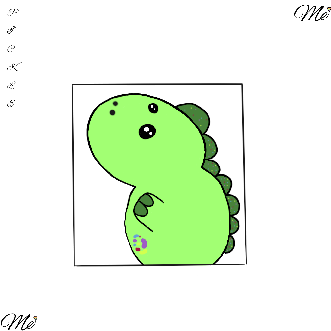 Pickle the dinosaur - ibisPaint