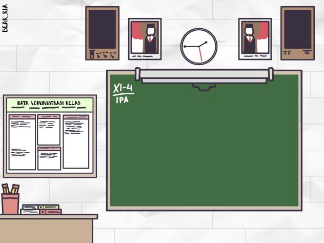 FPE Background ( Classroom Indonesian ) - ibisPaint