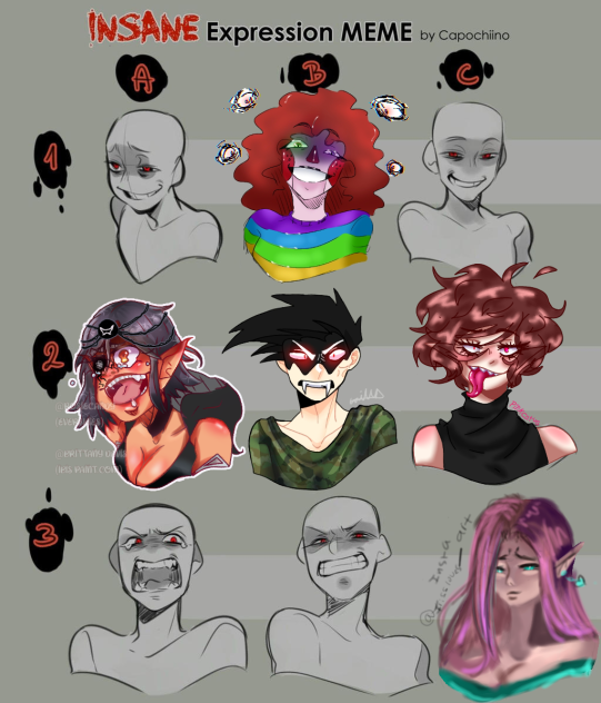 Insane expression - ibisPaint