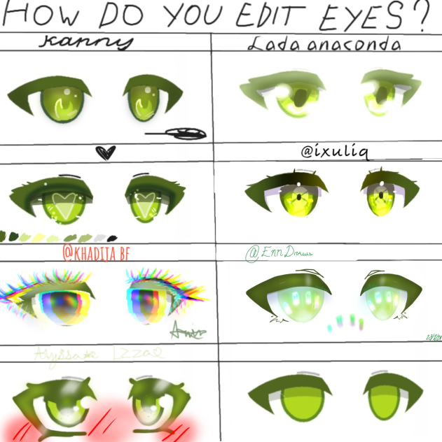 gacha eye edit collab - ibisPaint