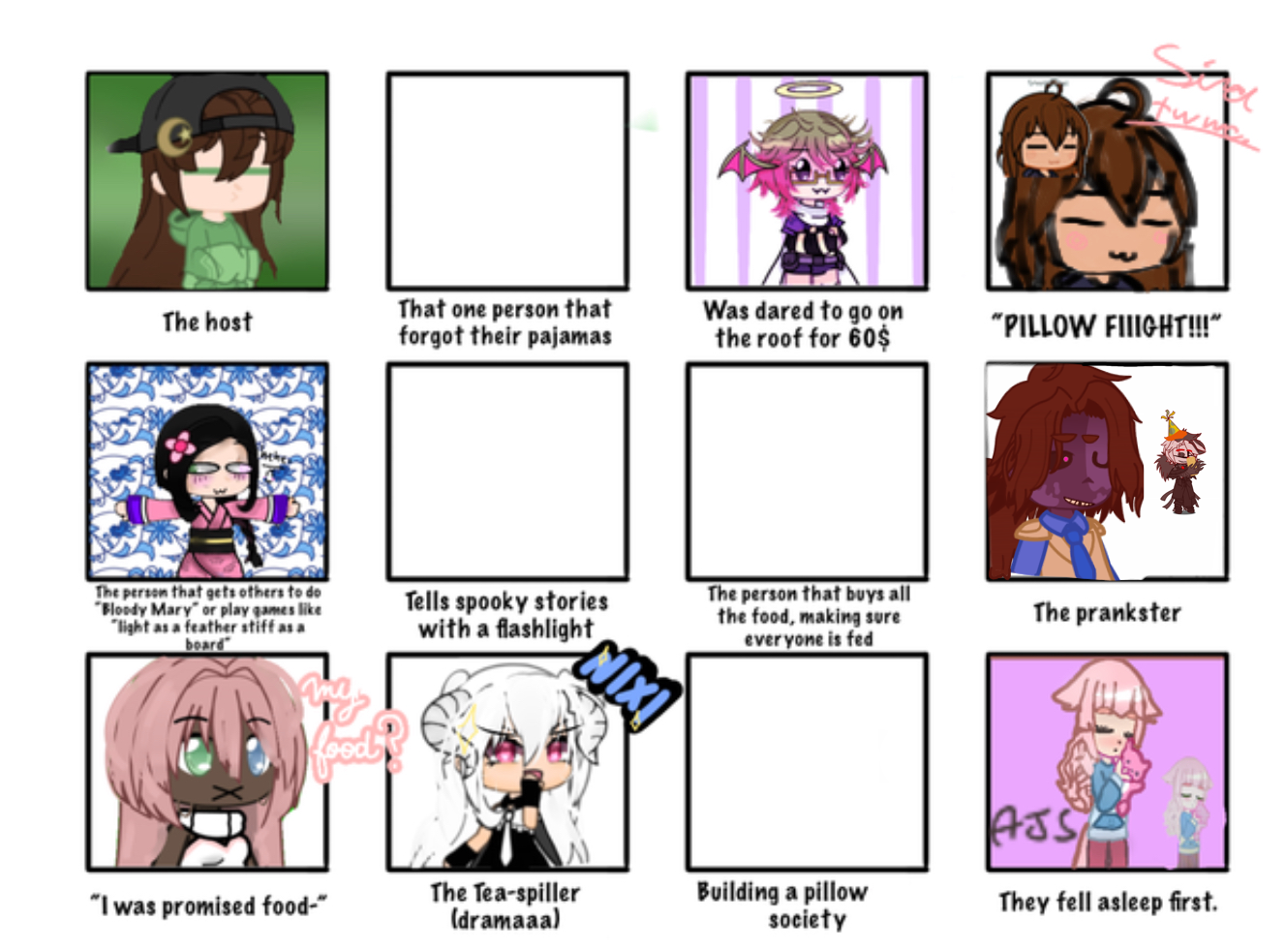 Sleep over Collab - ibisPaint