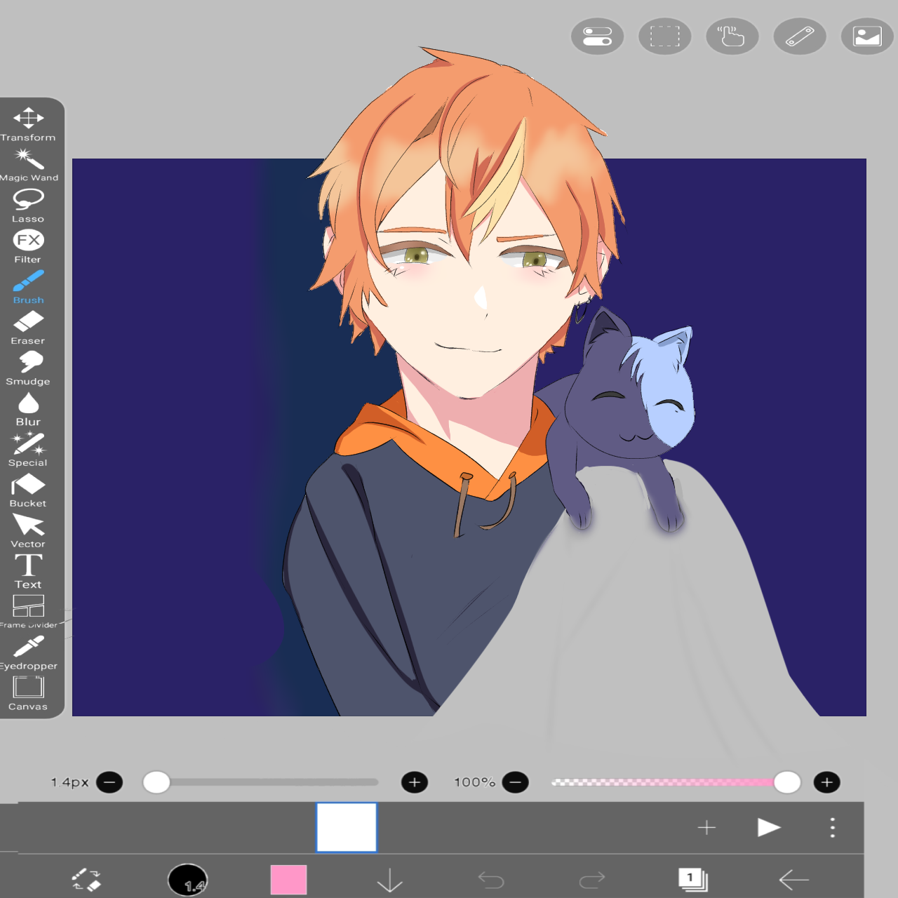 akito and toya cat - ibisPaint